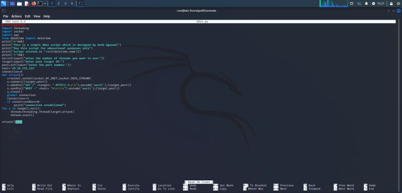 Ansh Agarwal on LinkedIn: Python Network Programming. This program is a ... Ansh Agarwal on LinkedIn: Python Network Programming. This program is a ...