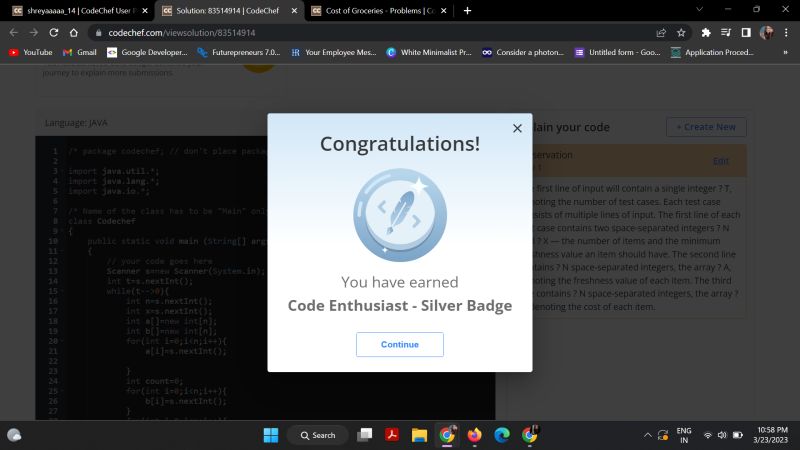 Shreya Singh on LinkedIn: #codechef #coding #codinglife #coder # ... Shreya Singh on LinkedIn: #codechef #coding #codinglife #coder # ...