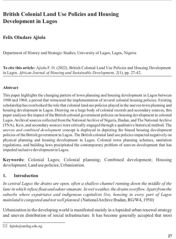 FELIX AJIOLA on LinkedIn: Publication Alert FELIX AJIOLA on LinkedIn: Publication Alert