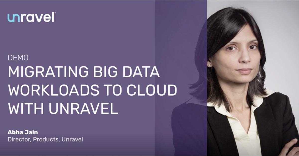 Unravel Data on LinkedIn: #cloud #bigdata #stratadata #cloudmigration Unravel Data on LinkedIn: #cloud #bigdata #stratadata #cloudmigration