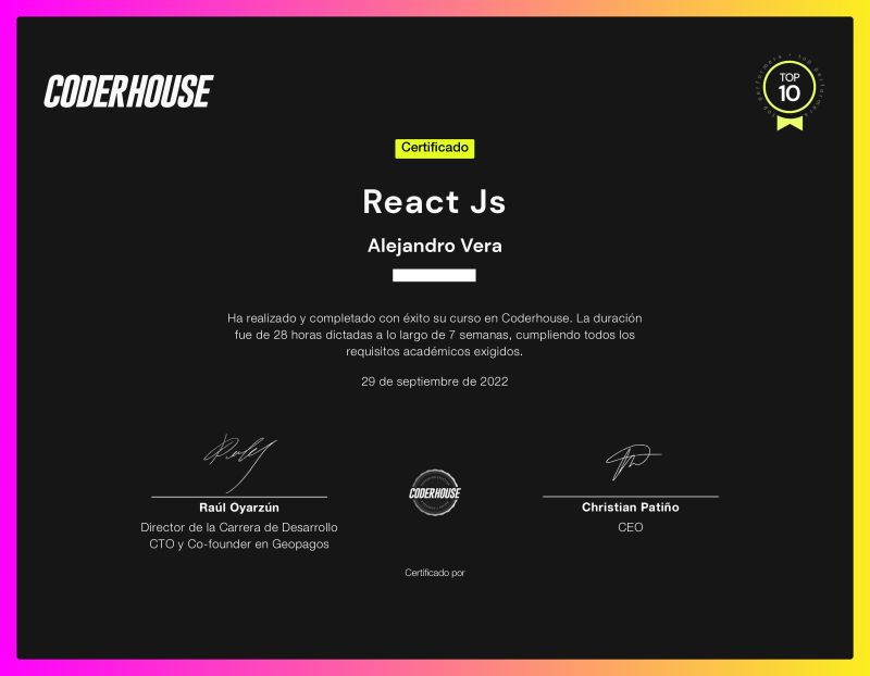 Alejandro Vera on LinkedIn: #reactjs Alejandro Vera on LinkedIn: #reactjs