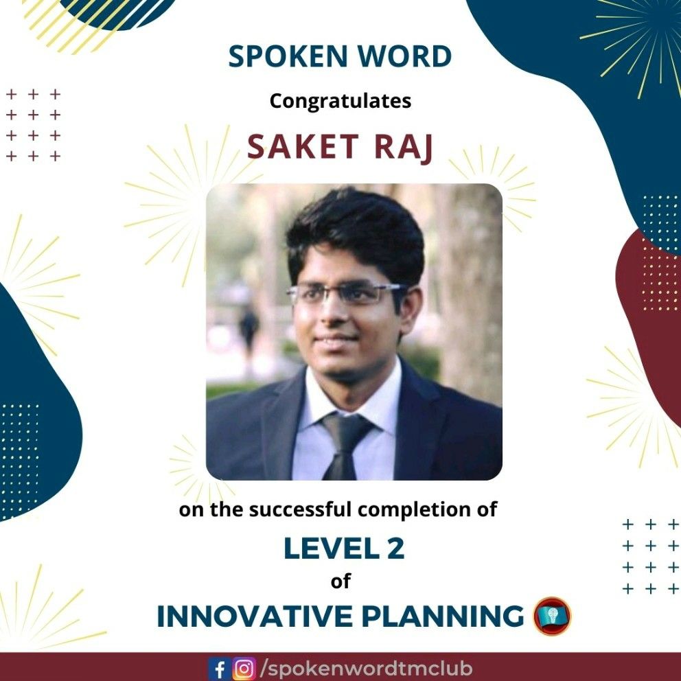Saket Raj posted on LinkedIn Saket Raj posted on LinkedIn