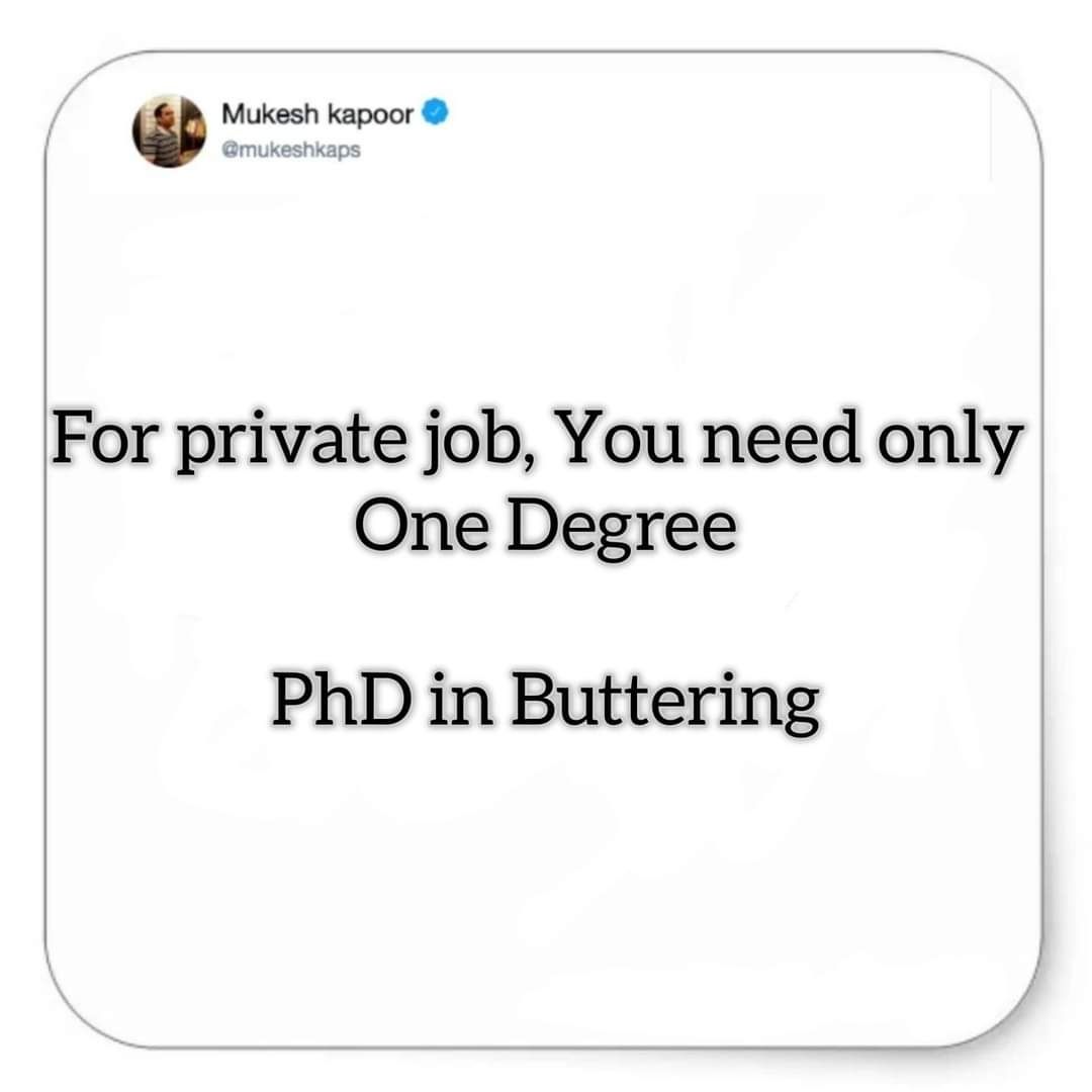 Muhammad Salman Hafeez on LinkedIn: #lol #private #job #facts #phd Muhammad Salman Hafeez on LinkedIn: #lol #private #job #facts #phd