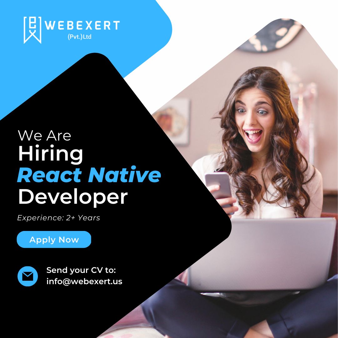 WEBEXERT on LinkedIn: #hiring #react #reactnative #reactdeveloper # ... WEBEXERT on LinkedIn: #hiring #react #reactnative #reactdeveloper # ...