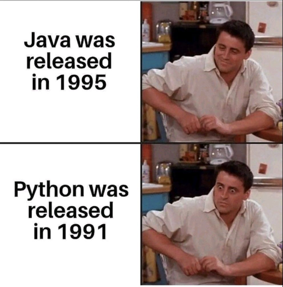Sujith Kumaravel on LinkedIn: When you discover python is better than java. Sujith Kumaravel on LinkedIn: When you discover python is better than java.