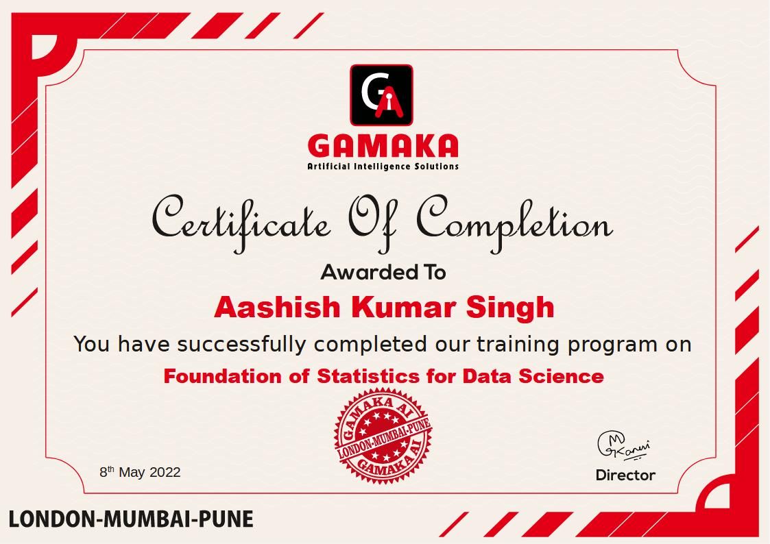 Aashish Kumar Singh on LinkedIn: #gamakaai #datascience #python # ... Aashish Kumar Singh on LinkedIn: #gamakaai #datascience #python # ...