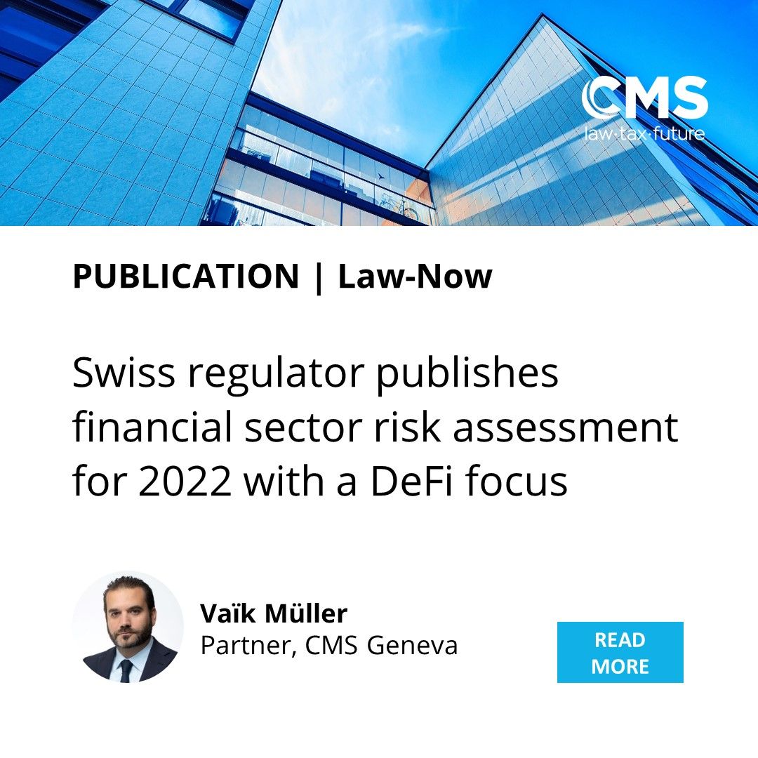 World Law Group on LinkedIn: CMS Switzerland on LinkedIn: Swiss ... World Law Group on LinkedIn: CMS Switzerland on LinkedIn: Swiss ...