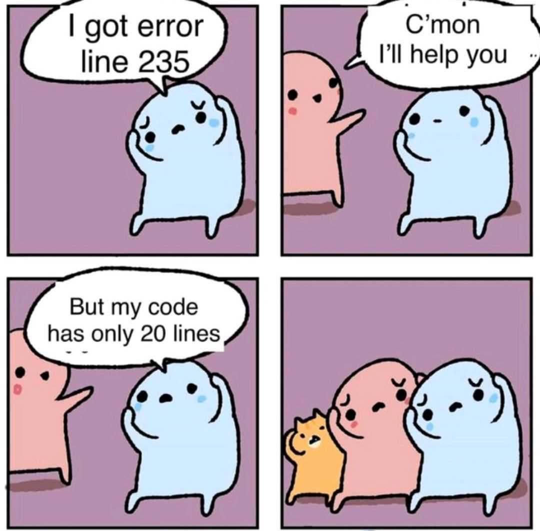 Ritik Kumar on LinkedIn: #justme #code #developers #bugs #error # ... Ritik Kumar on LinkedIn: #justme #code #developers #bugs #error # ...