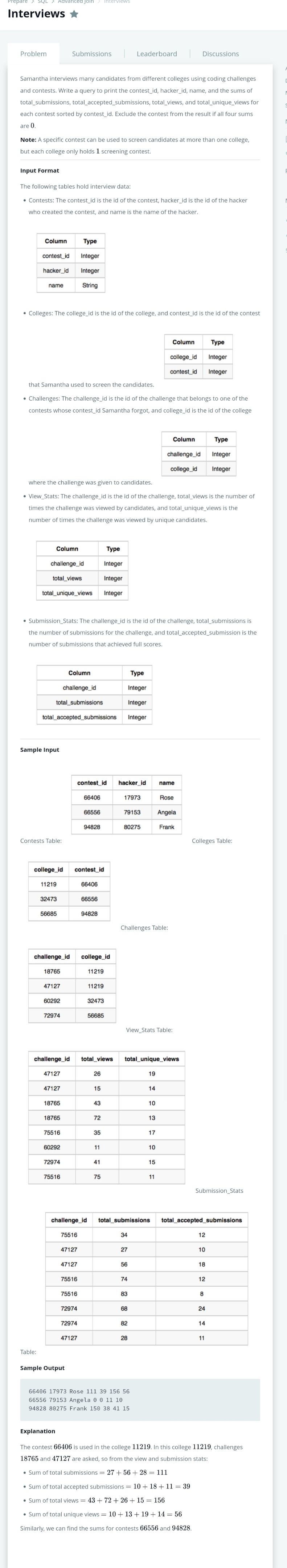 Amr Almaz on LinkedIn: #hackerrank #sqlchallenge #oracle #sql Amr Almaz on LinkedIn: #hackerrank #sqlchallenge #oracle #sql
