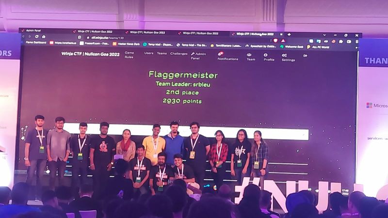 Himanshu Sheoran on LinkedIn: #nullcongoa2022 #vmware #goa Himanshu Sheoran on LinkedIn: #nullcongoa2022 #vmware #goa