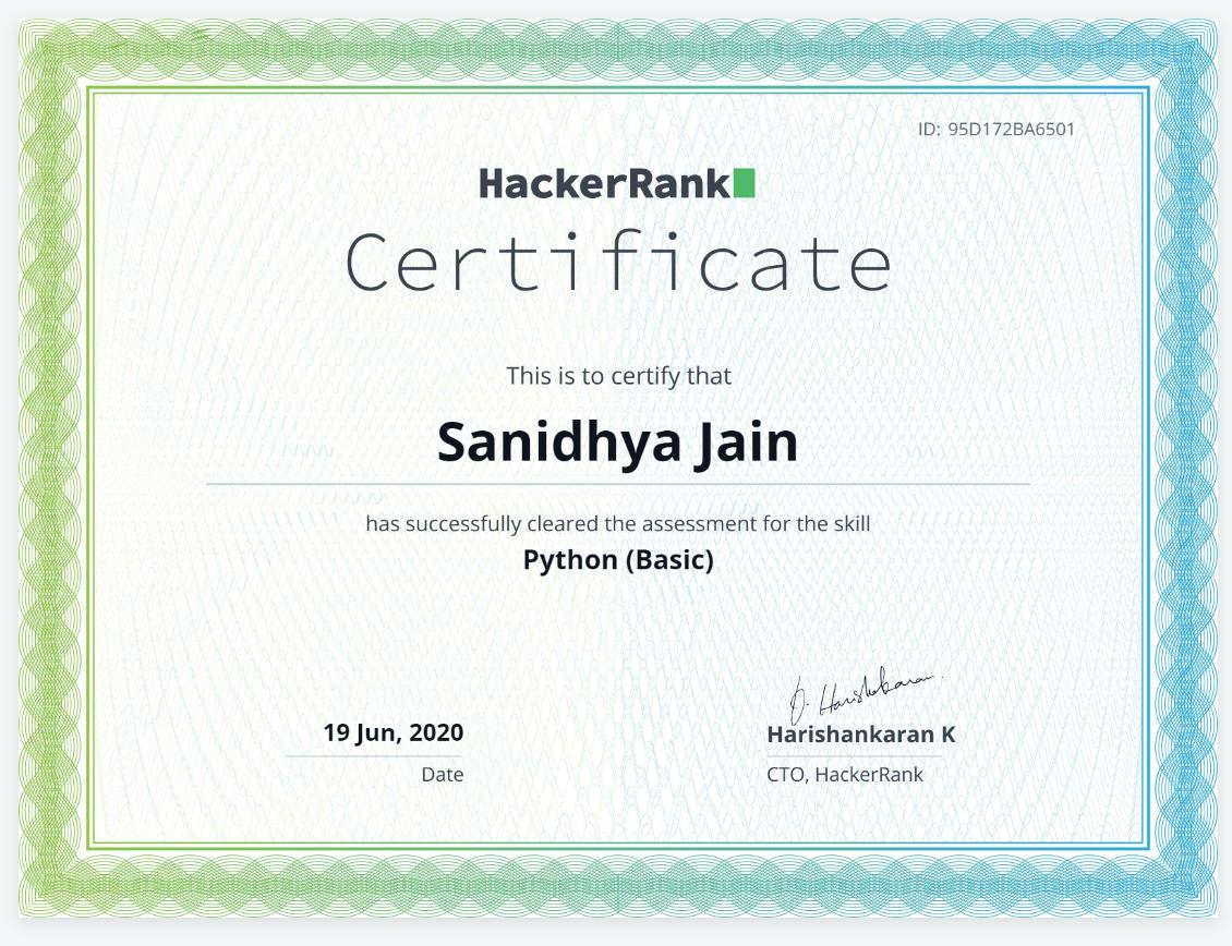 #onemore #certificate #python #python3 #pythonprogramming #hackerrank ... #onemore #certificate #python #python3 #pythonprogramming #hackerrank ...