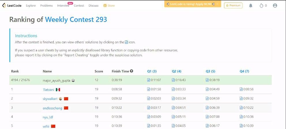 Ayush Gupta on LinkedIn: #leetcode #programming #problemsolvingskills # ... Ayush Gupta on LinkedIn: #leetcode #programming #problemsolvingskills # ...