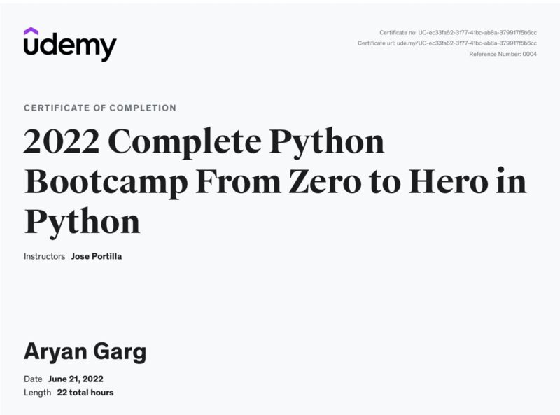 Aryan Garg on LinkedIn: #python #pythonprogramming Aryan Garg on LinkedIn: #python #pythonprogramming