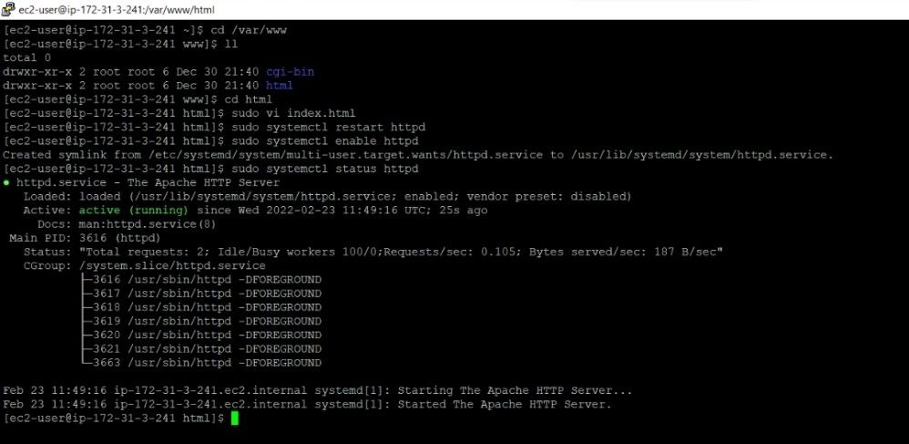 Marcus Ojo-Osasere on LinkedIn: Rolled out a web server with AWS, you ... Marcus Ojo-Osasere on LinkedIn: Rolled out a web server with AWS, you ...