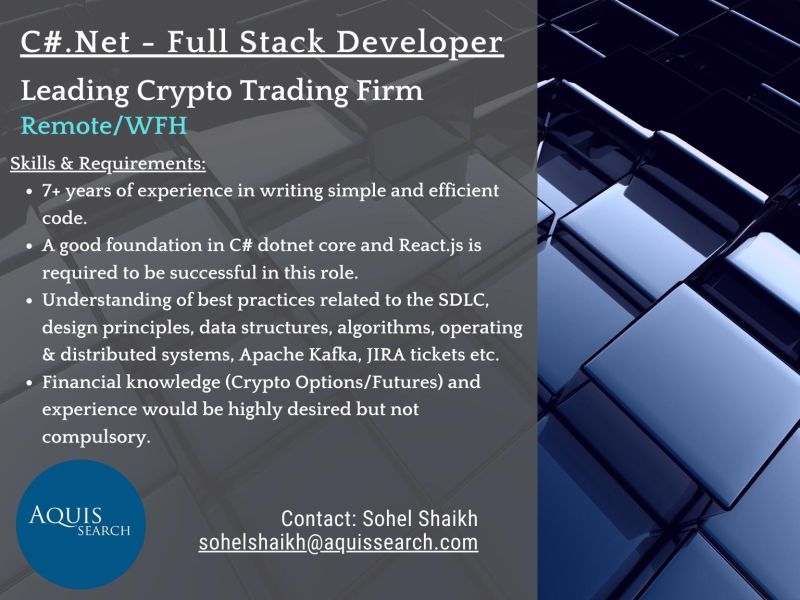Sohel Shaikh on LinkedIn: #opportunity #wfh #csharp #csharpdotnet # ... Sohel Shaikh on LinkedIn: #opportunity #wfh #csharp #csharpdotnet # ...