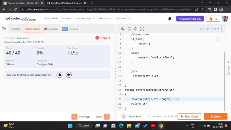 Arvind Kumar on LinkedIn: #100daysofcodechallenge #dsa #c Arvind Kumar on LinkedIn: #100daysofcodechallenge #dsa #c