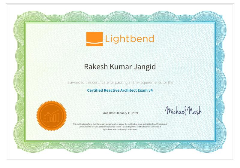 Rakesh Kumar Jangid on LinkedIn: #reactive #lightbend Rakesh Kumar Jangid on LinkedIn: #reactive #lightbend