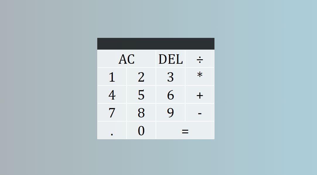 Calculator with HTML, CSS and JavaScript. | Felipe Cayres Calculator with HTML, CSS and JavaScript. | Felipe Cayres