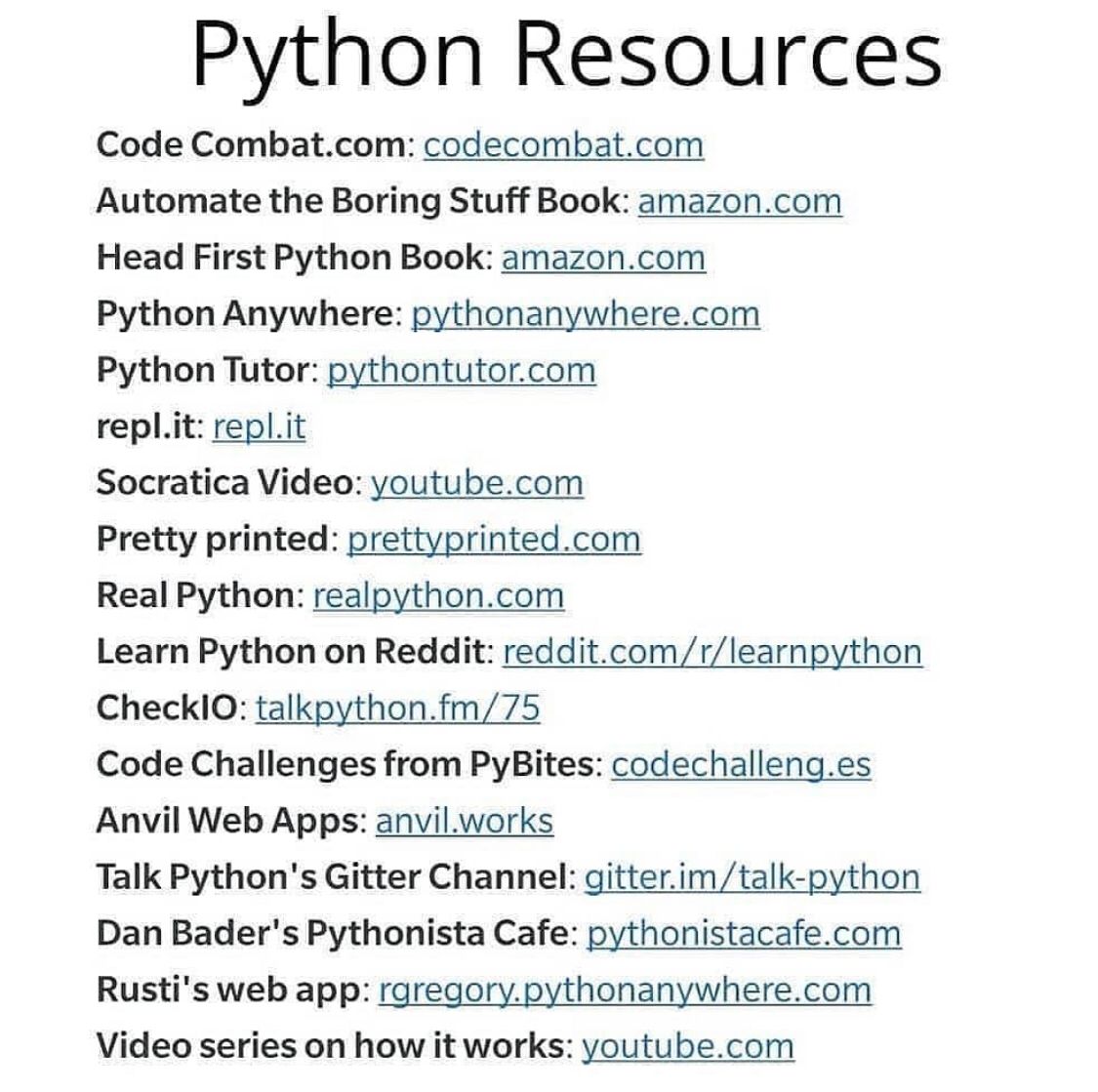 Data Science Reality on LinkedIn: Python Resources Source: Arif Alam Data Science Reality on LinkedIn: Python Resources Source: Arif Alam