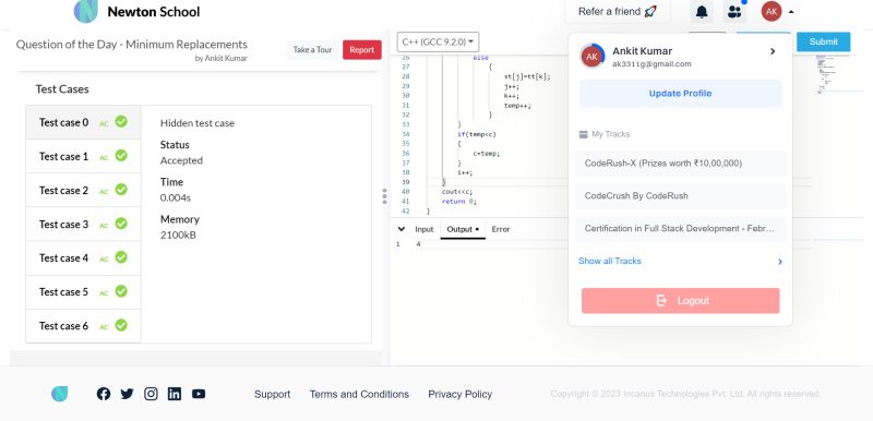 Ankit Kumar on LinkedIn: #cplusplus #day28 #30daysofcode #community # ... Ankit Kumar on LinkedIn: #cplusplus #day28 #30daysofcode #community # ...