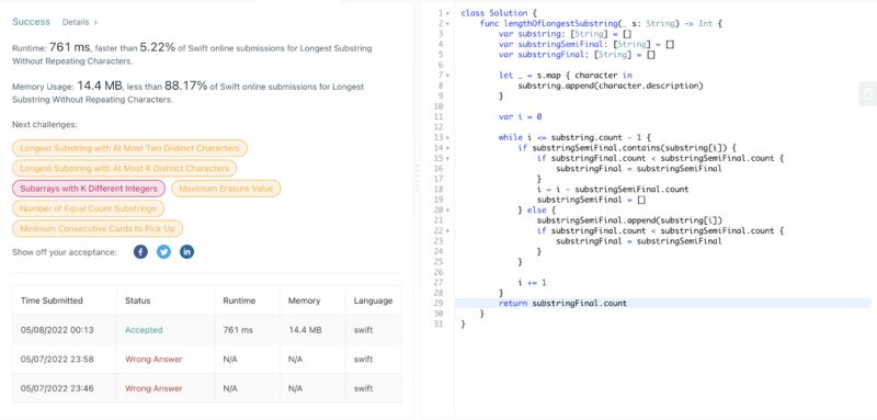 Dmitry Kadyrov on LinkedIn: #leetcode #algorithms #swift #swiftui Dmitry Kadyrov on LinkedIn: #leetcode #algorithms #swift #swiftui