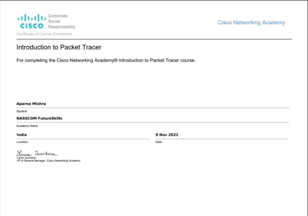 Aparna Mishra on LinkedIn: #connections #cisco #technology Aparna Mishra on LinkedIn: #connections #cisco #technology