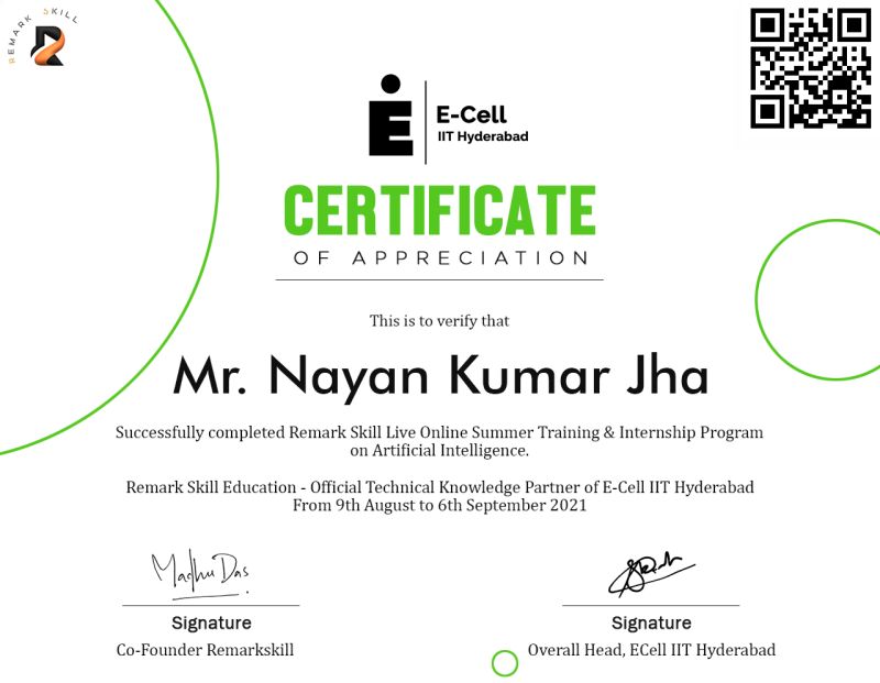 Nayan Kumar Jha on LinkedIn: #ecell_iithyderabad # ... Nayan Kumar Jha on LinkedIn: #ecell_iithyderabad # ...