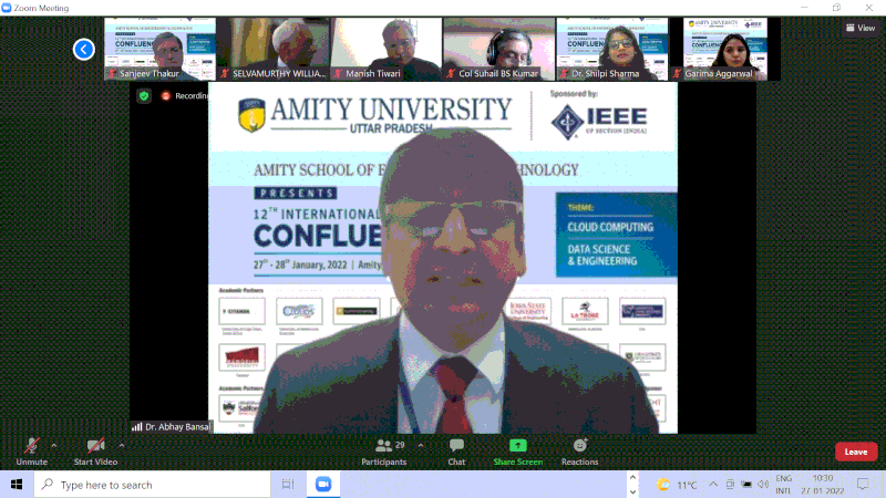 Dr. Madhuri Kumari on LinkedIn: #ieee #amityuniversity #conference2022 ... Dr. Madhuri Kumari on LinkedIn: #ieee #amityuniversity #conference2022 ...