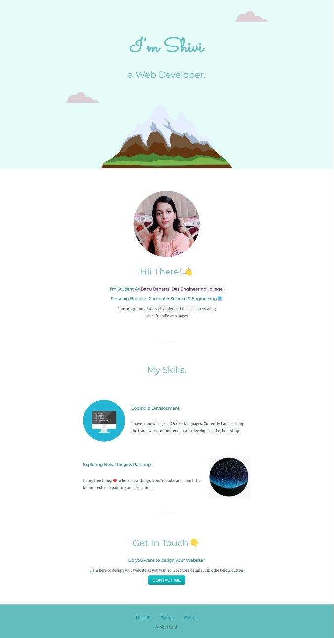 Shivi Soni on LinkedIn: #webdevelopment #html #css #skillshare Shivi Soni on LinkedIn: #webdevelopment #html #css #skillshare