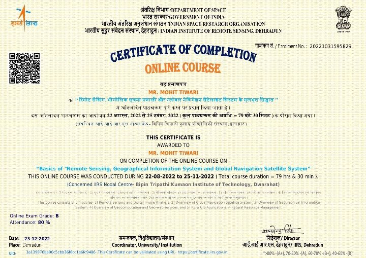 Mohit Tiwari on LinkedIn: #isro Mohit Tiwari on LinkedIn: #isro