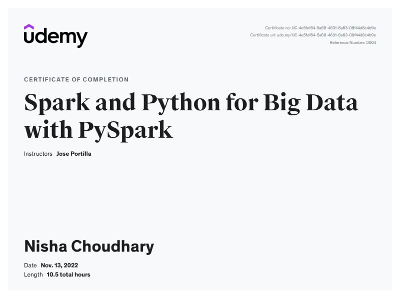 #pyspark #sql #python #bigdata | Nisha Choudhary #pyspark #sql #python #bigdata | Nisha Choudhary