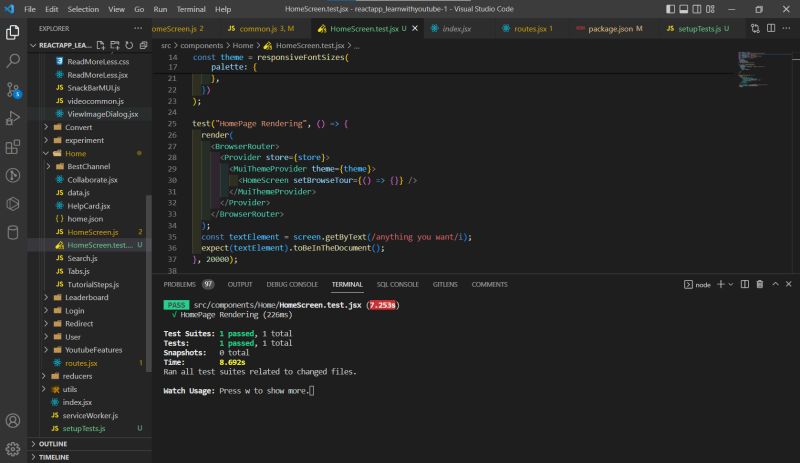 #react #work #jest #reactjs #javascript #beyondexams | Shone Jogi #react #work #jest #reactjs #javascript #beyondexams | Shone Jogi