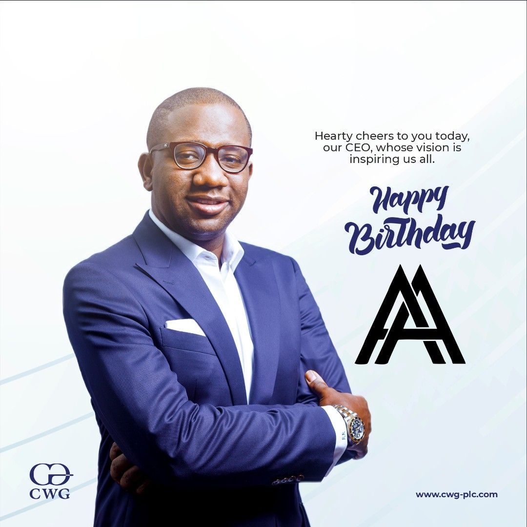 CWG PLC on LinkedIn: Hearty cheers to you today, our most capable CEO ... CWG PLC on LinkedIn: Hearty cheers to you today, our most capable CEO ...