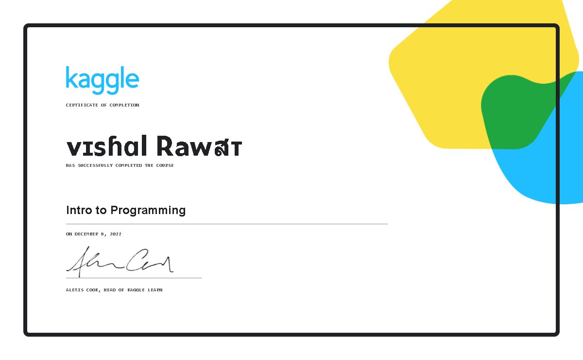 Vishal Rawat on LinkedIn: #programming Vishal Rawat on LinkedIn: #programming