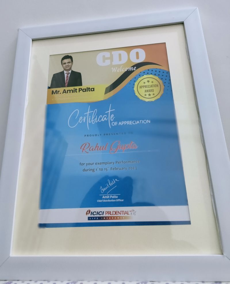 Rahul Gupta on LinkedIn: #certificateofappreciation #cdo_award #felicitated Rahul Gupta on LinkedIn: #certificateofappreciation #cdo_award #felicitated