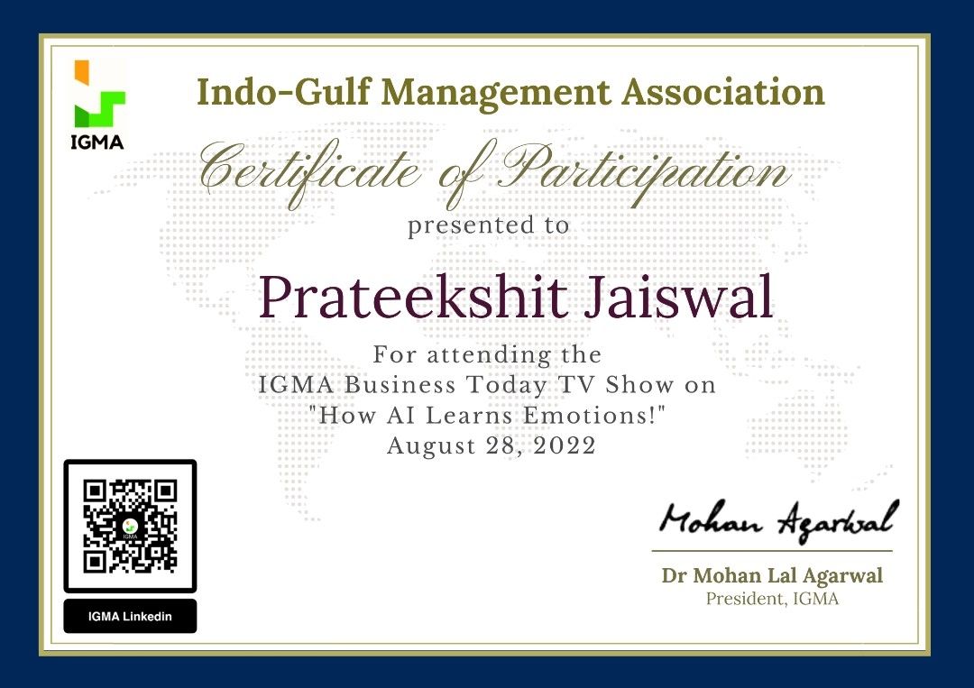 Prateekshit Jaiswal on LinkedIn: #show #ai #learns #emotions Prateekshit Jaiswal on LinkedIn: #show #ai #learns #emotions