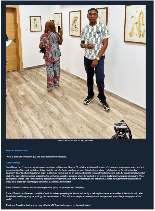 Daniel Akinbade ☁️ on LinkedIn: #microsoft #azure #spotlight Daniel Akinbade ☁️ on LinkedIn: #microsoft #azure #spotlight