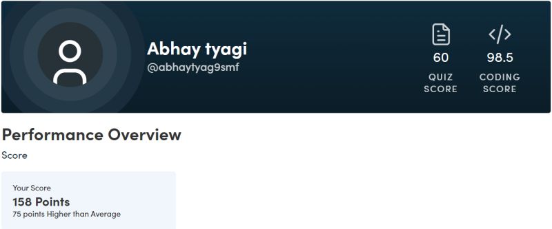 Abhay tyagi on LinkedIn: #geeksforgeeks #gfg #jobathon Abhay tyagi on LinkedIn: #geeksforgeeks #gfg #jobathon