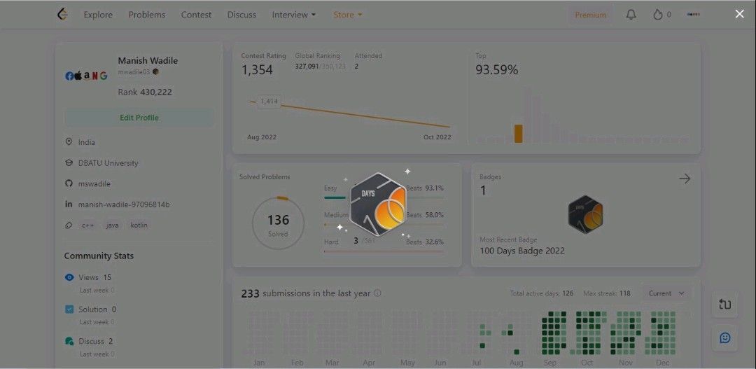 Manish Wadile on LinkedIn: #100daysofcodechallenge # ... Manish Wadile on LinkedIn: #100daysofcodechallenge # ...