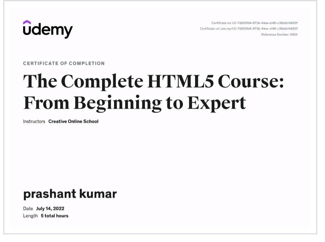 Prashant Kumar on LinkedIn: #html5 Prashant Kumar on LinkedIn: #html5