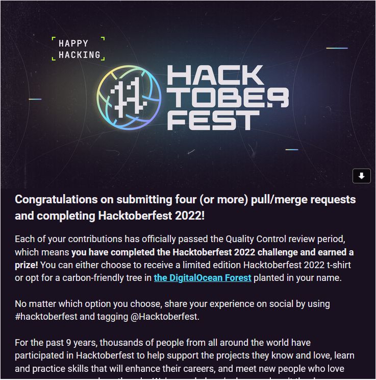 Harsh Vardhan Gupta on LinkedIn: #opensource #hacktoberfest2022 Harsh Vardhan Gupta on LinkedIn: #opensource #hacktoberfest2022
