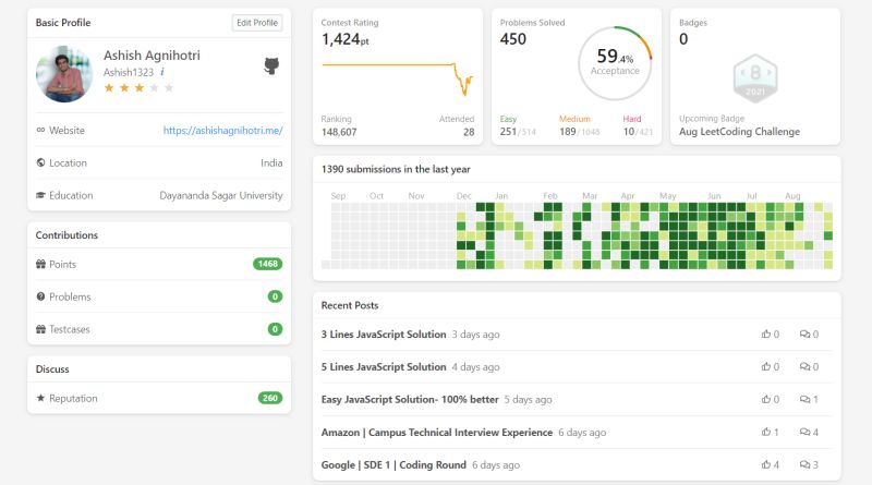 Ashish Agnihotri on LinkedIn: #leetcode #competitiveprogramming # ... Ashish Agnihotri on LinkedIn: #leetcode #competitiveprogramming # ...