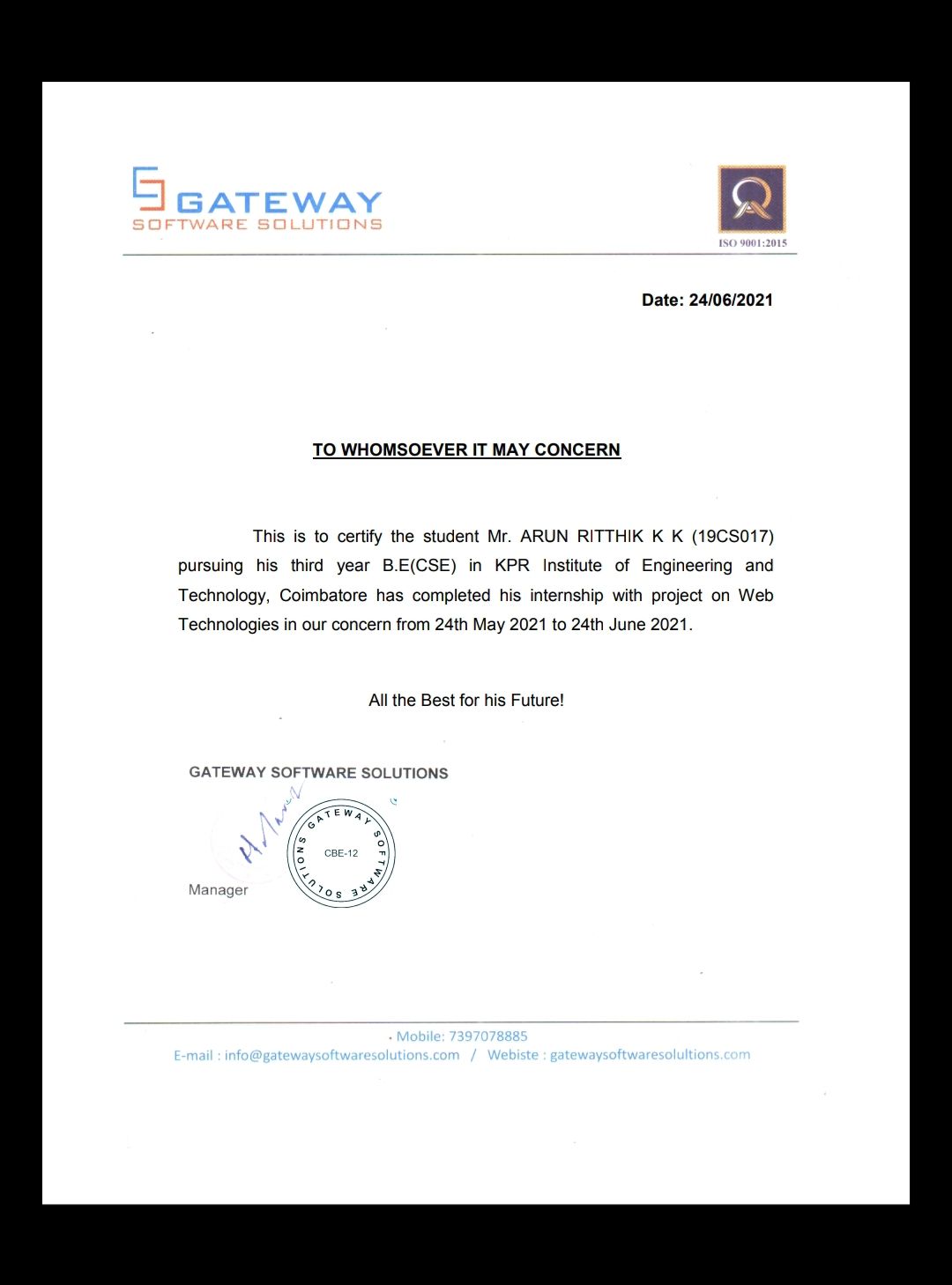 ARUN RITTHIK K K on LinkedIn: #webtechnologies #webdevelopment ARUN RITTHIK K K on LinkedIn: #webtechnologies #webdevelopment