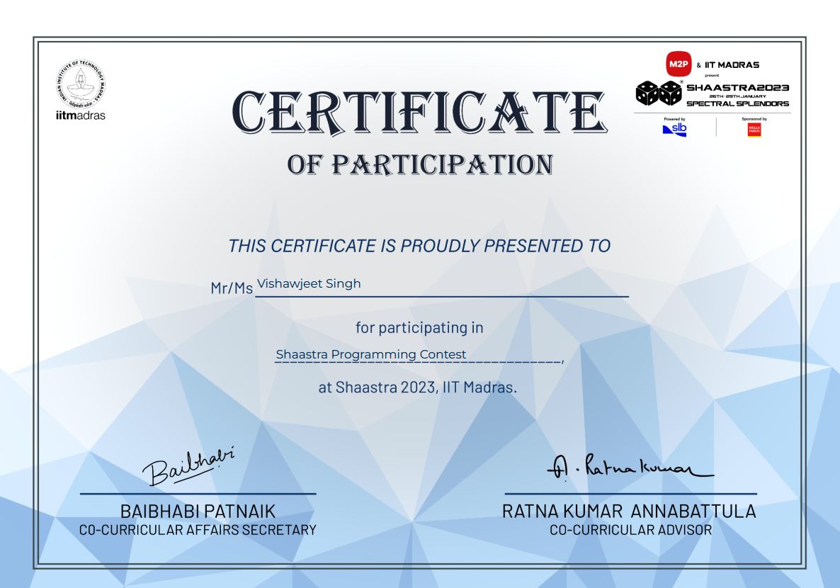 Vishawjeet Singh on LinkedIn: Ye bhi thik hai 🙂 Vishawjeet Singh on LinkedIn: Ye bhi thik hai 🙂