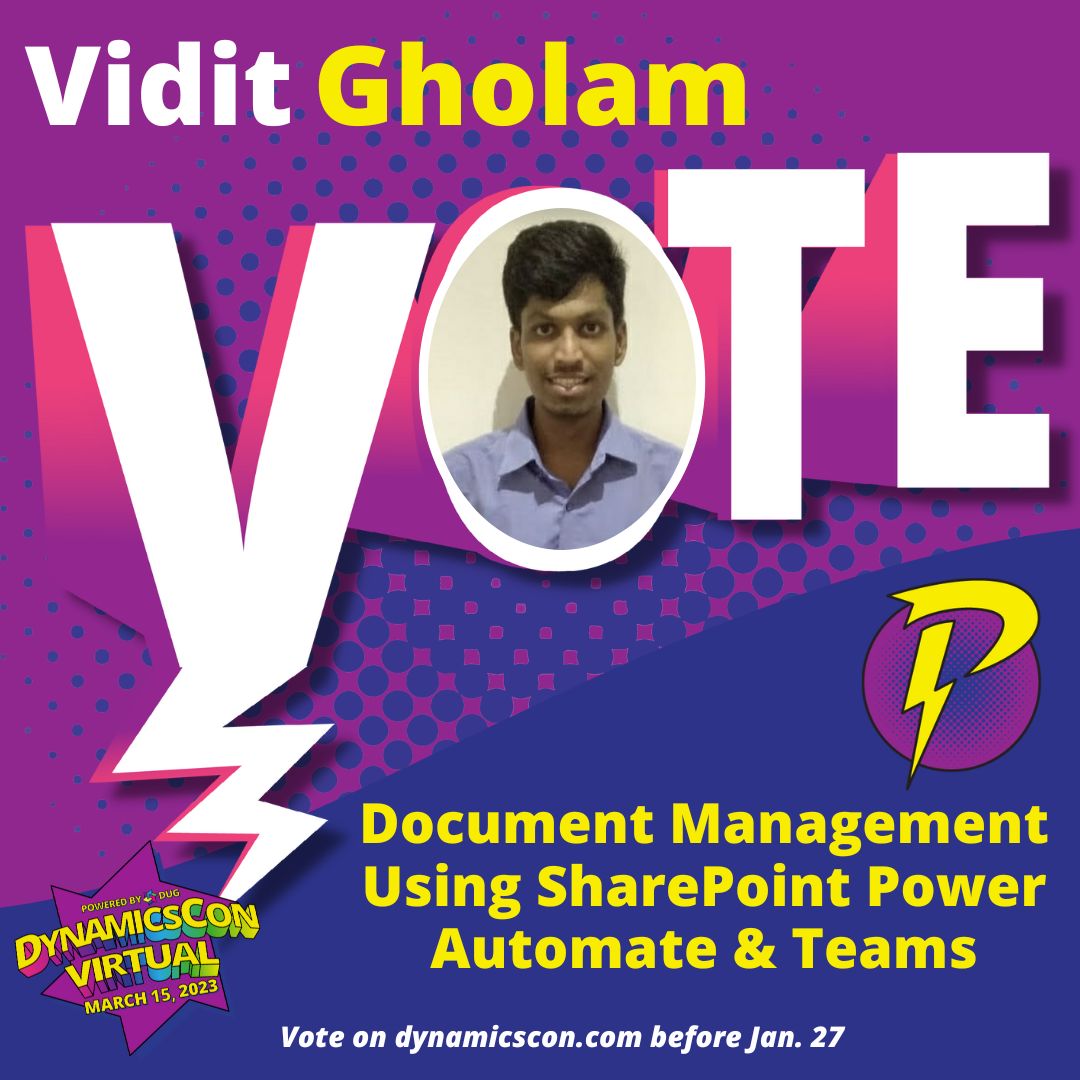 Vidit Gholam on LinkedIn: #dynamicscon2023 #powerautomate #sharepoint # ... Vidit Gholam on LinkedIn: #dynamicscon2023 #powerautomate #sharepoint # ...