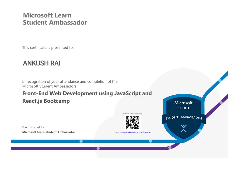Ankush Rai on LinkedIn: #microsoft #webdevelopment #share Ankush Rai on LinkedIn: #microsoft #webdevelopment #share