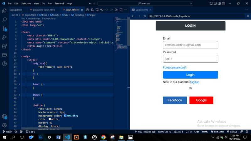 Emmanuel Etini on LinkedIn: #html #css #frontenddeveloper ... Emmanuel Etini on LinkedIn: #html #css #frontenddeveloper ...