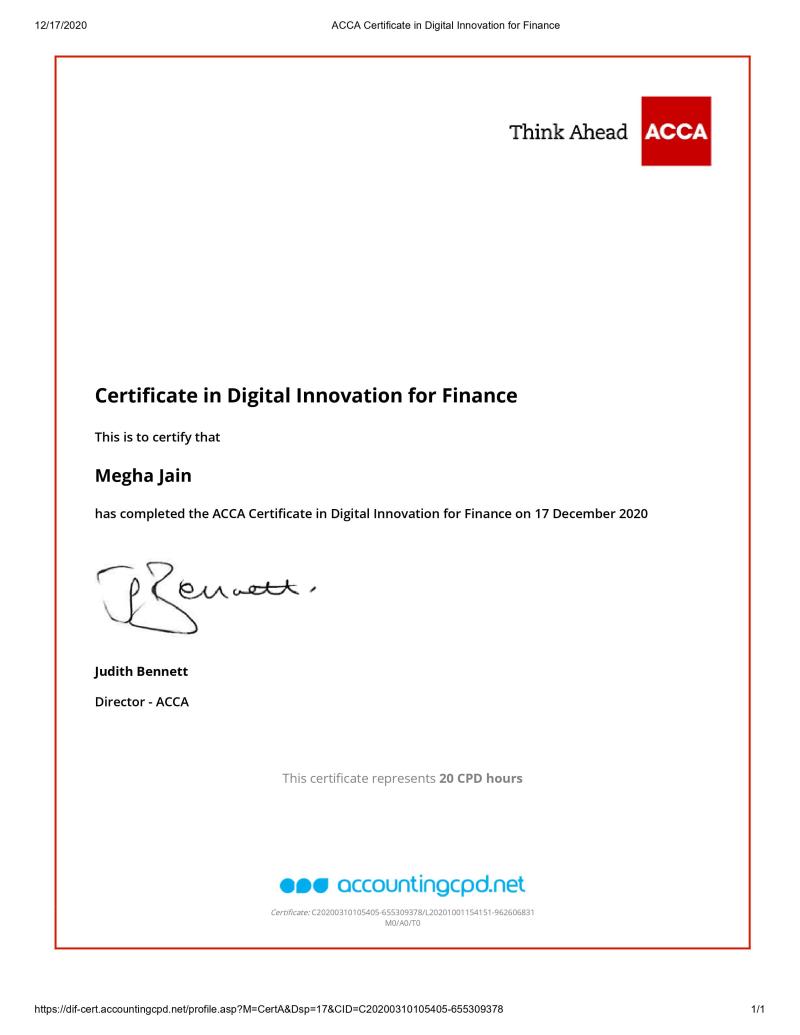 Megha Jain on LinkedIn: Successfully Completed Certificate In Digital ... Megha Jain on LinkedIn: Successfully Completed Certificate In Digital ...