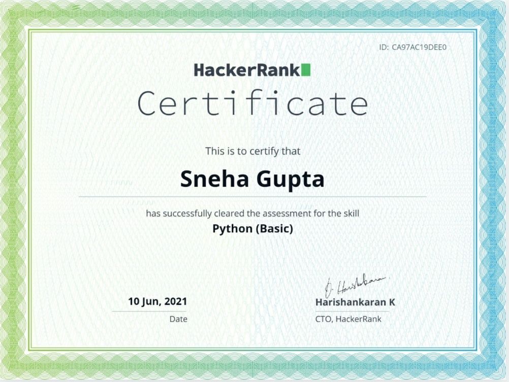 Sneha Gupta on LinkedIn: #pythonprogramming #python3 | 11 comments Sneha Gupta on LinkedIn: #pythonprogramming #python3 | 11 comments