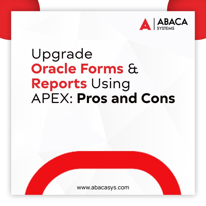 Abacasys on LinkedIn: #oracle #oracleforms #oraclereports #formsandreports… Abacasys on LinkedIn: #oracle #oracleforms #oraclereports #formsandreports…